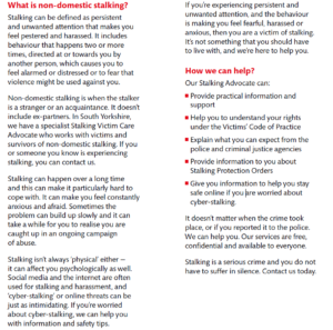 Victim Support - South Yorkshire Police and Crime Commissioner